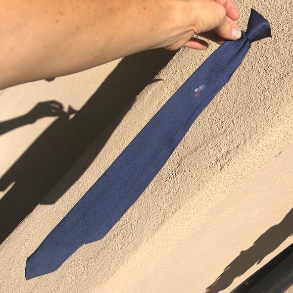 Snapper | Accessories | Vintage Snapper Brand Clipon Tie Navy Blue ...